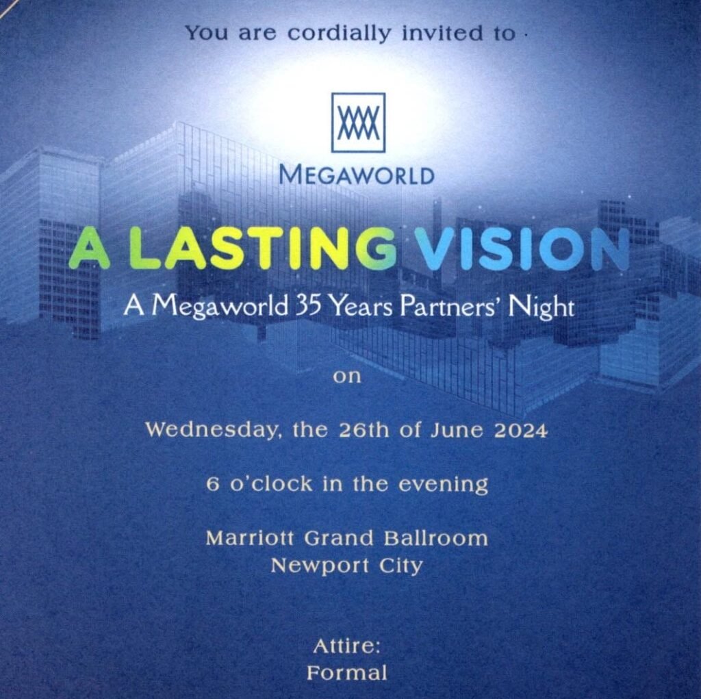 LASTING VISION – A Megaworld 35 Years Partners’ Night – Megaworld